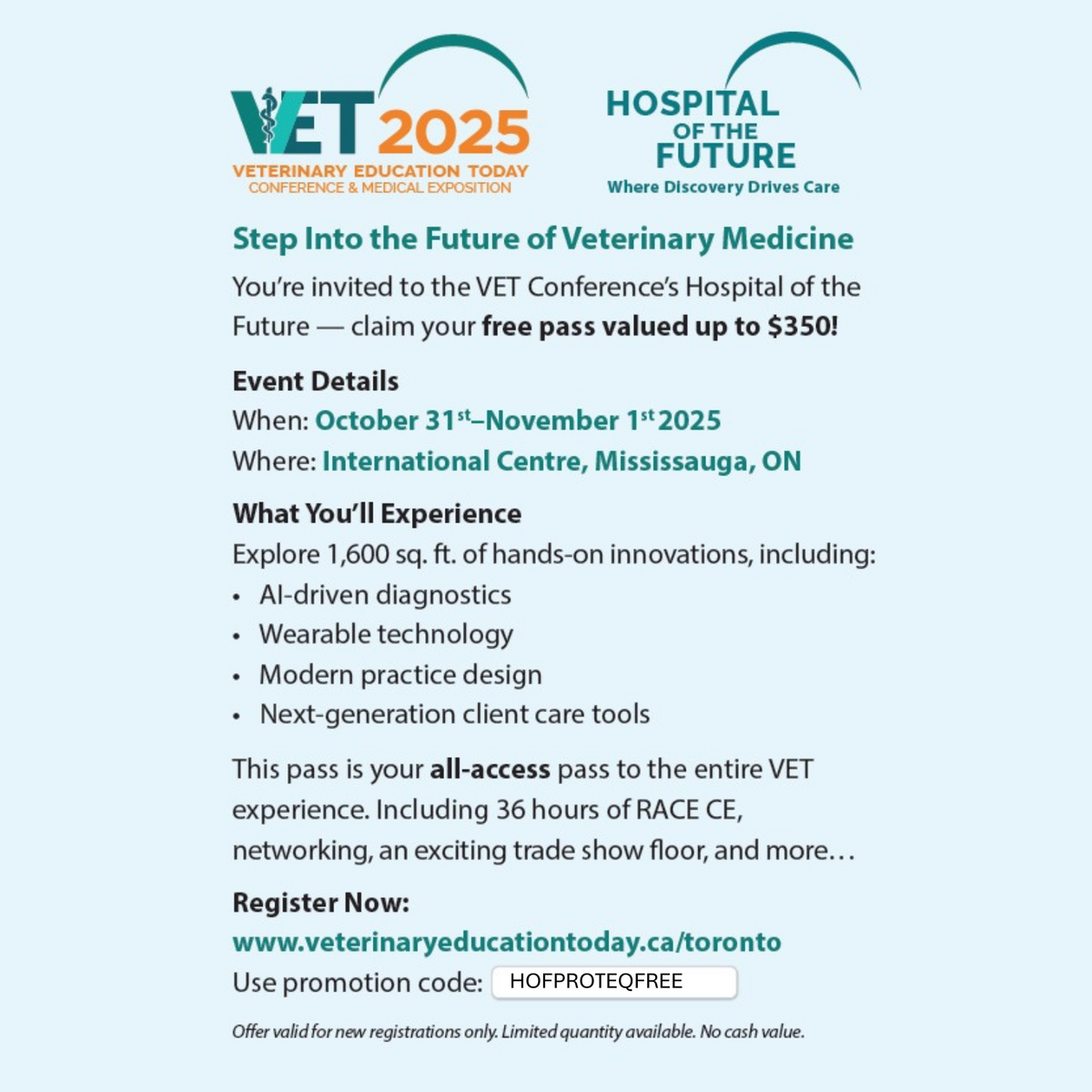 Step Into the Future of Veterinary Medicine at VET 2025 – Proteq ...