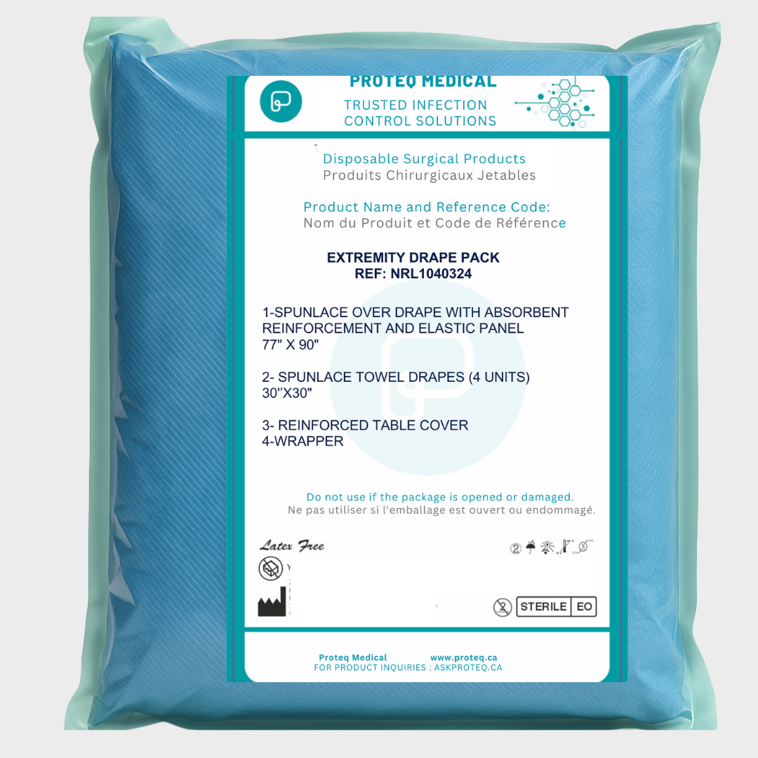 Extremity Drape Pack – Proteq Medical - Infection Prevention Solutions