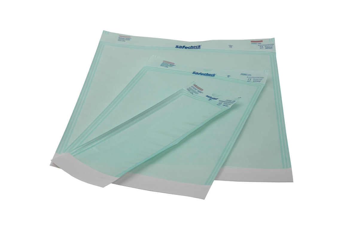 SafeCheck Self-Sealing Sterilization Pouches by Proteq Medical – Proteq ...